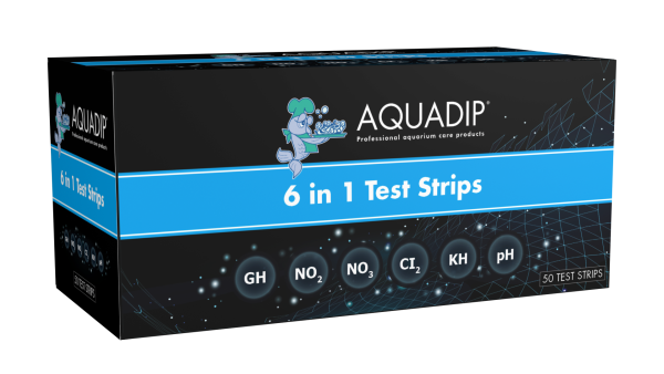 AQUADIP 6 in 1 aquarium Test Strips