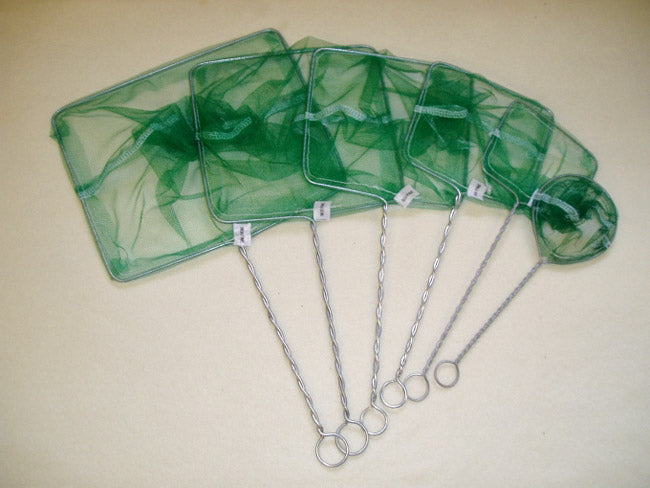 15cm x 18cm - Green Nylon Open mesh Norfine Aquarium net - Essential Ponds